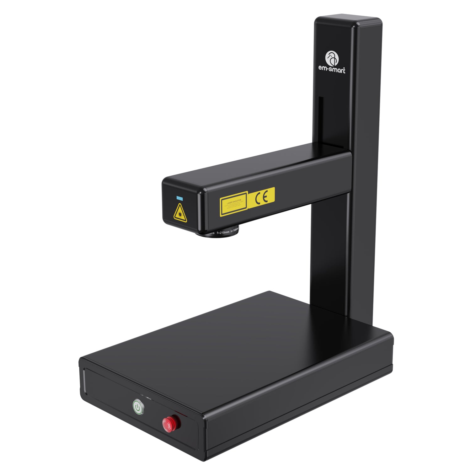 EM-Smart Nova - 25W Portable & Foldable Fiber Laser Engraver with ...